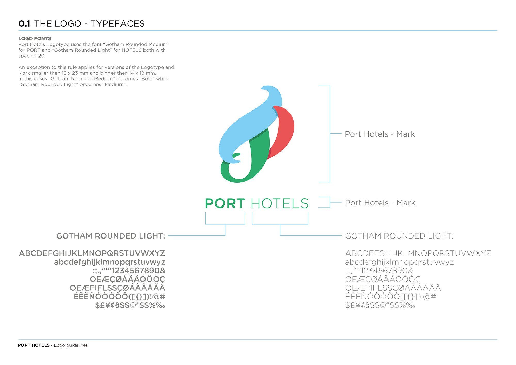 Port Hotels – Corporate Identity – Robin Bini Schneider
